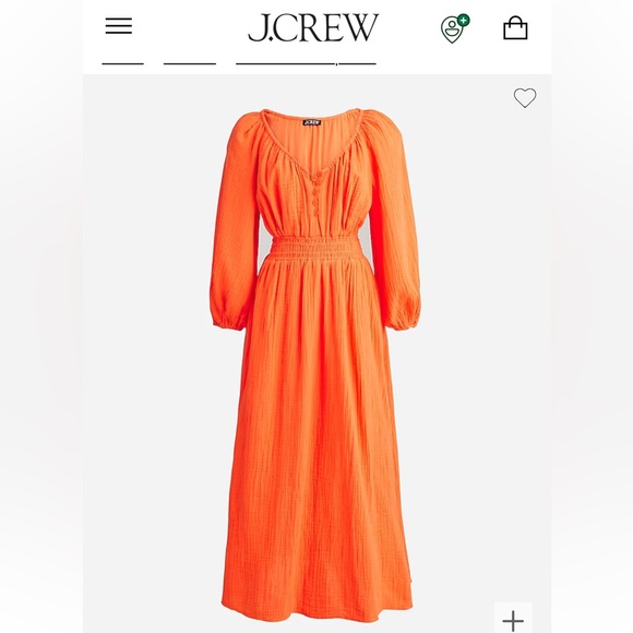 J. Crew | Dresses | J Crew Nwt Vneck Midi Dress In Soft Gauze | Poshmark